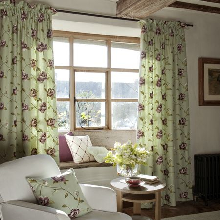 Clarke & Clarke Tatton Linens Collection - Britannia Rose
