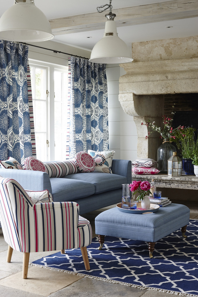 Clarke & Clarke Cote D'azur Collection - Britannia Rose