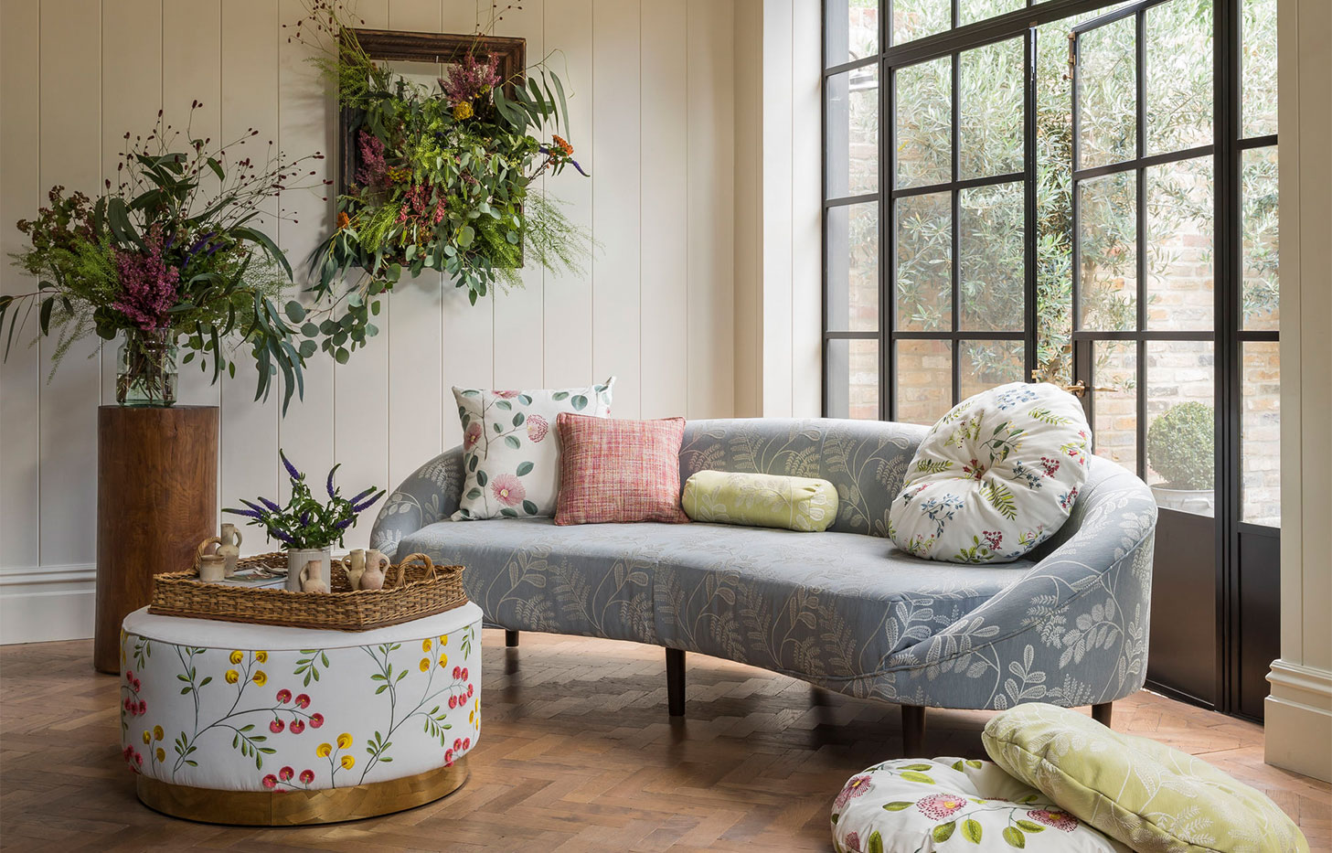Clarke & Clarke Pavilion Collection - Britannia Rose