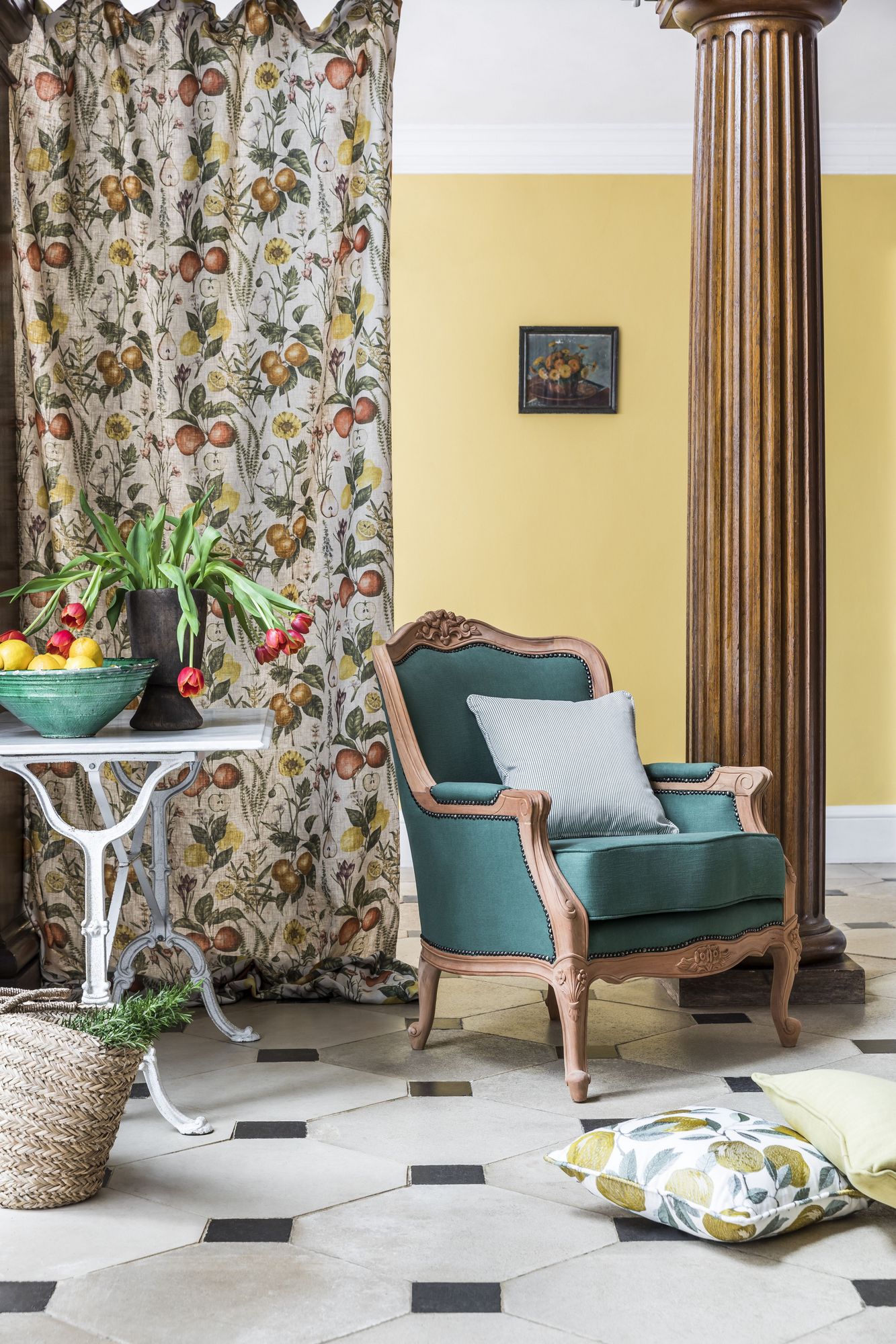 Clarke & Clarke Pomarium Collection - Britannia Rose