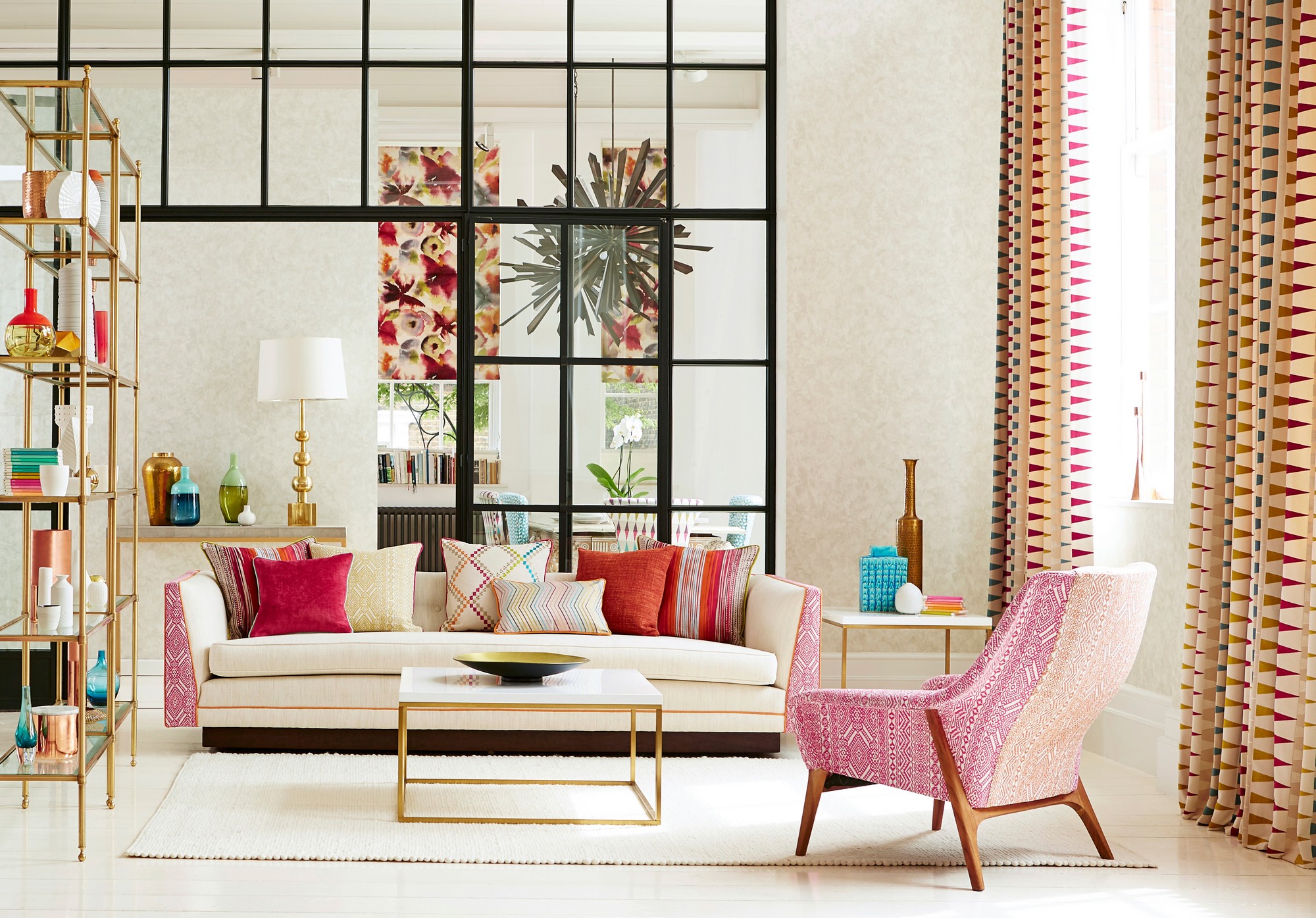 Harlequin Tresillo Collection - Britannia Rose
