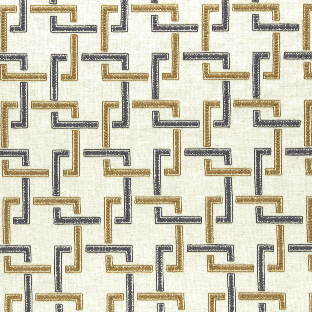 Sekai Charcoal / Cinnamon by Clarke & Clarke - Made to Measure Curtains ...