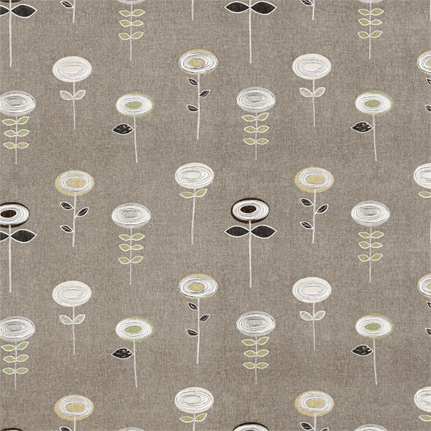 Daphne Stone Meadow Sand and White by Harlequin - Made to Measure Roman ...