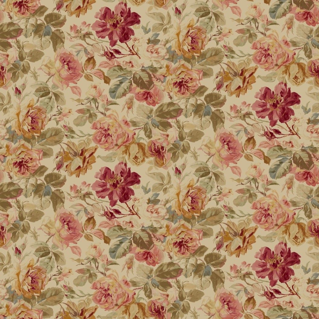 Pandora Beige Fabric by Edinburgh Weavers - Britannia Rose
