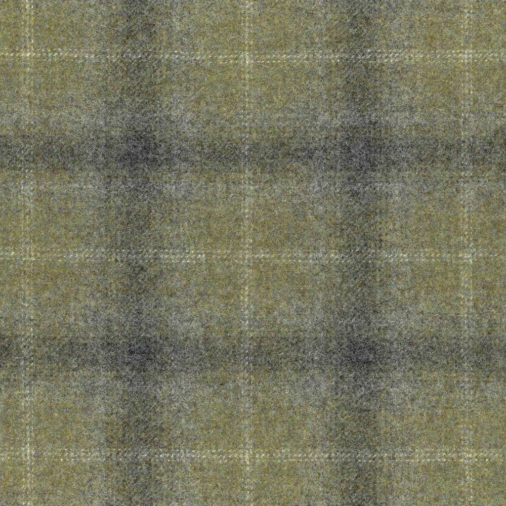 Carlton Check Sage Fabric by Ian Mankin - Britannia Rose