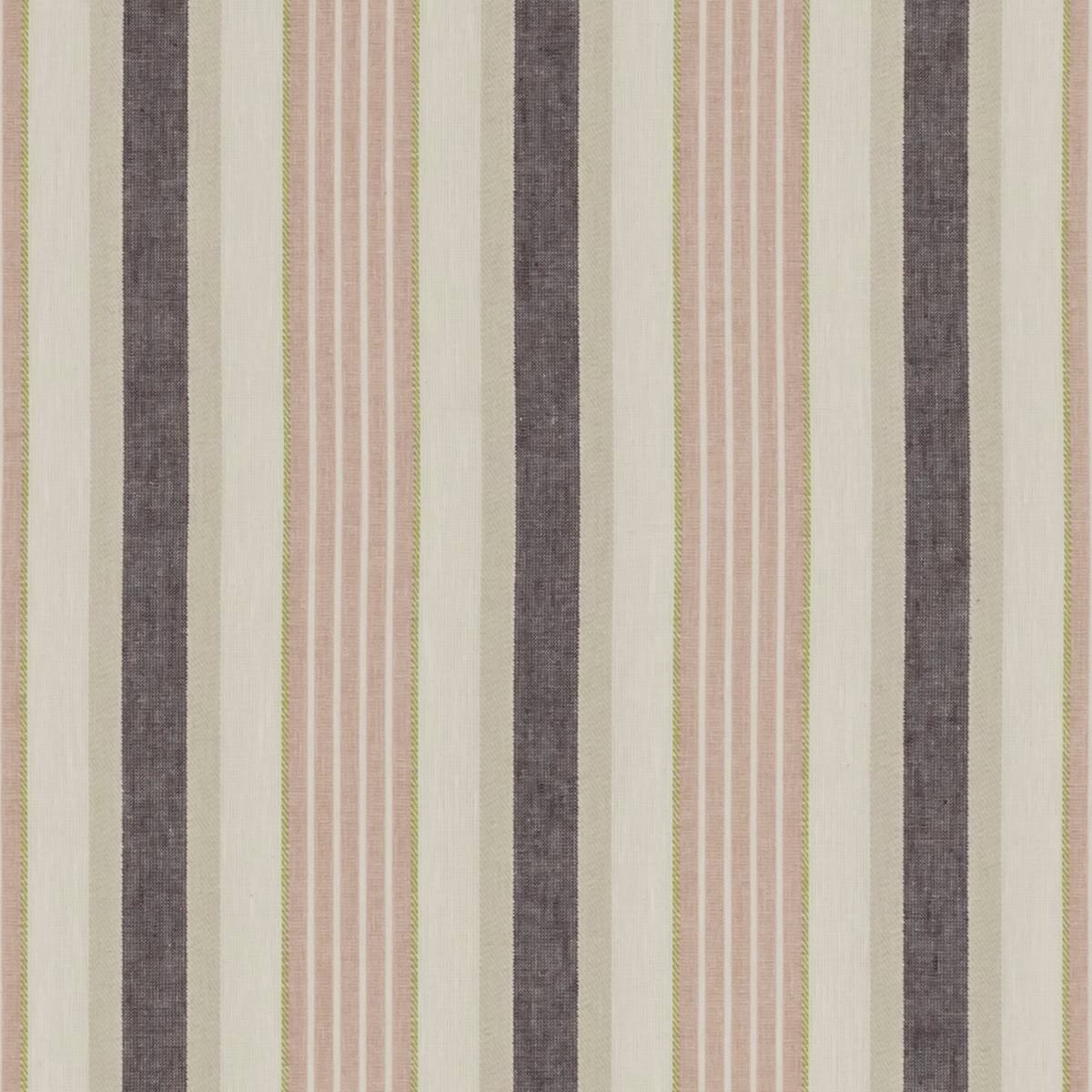Belvoir Blush / Damson Fabric by Clarke & Clarke - Britannia Rose