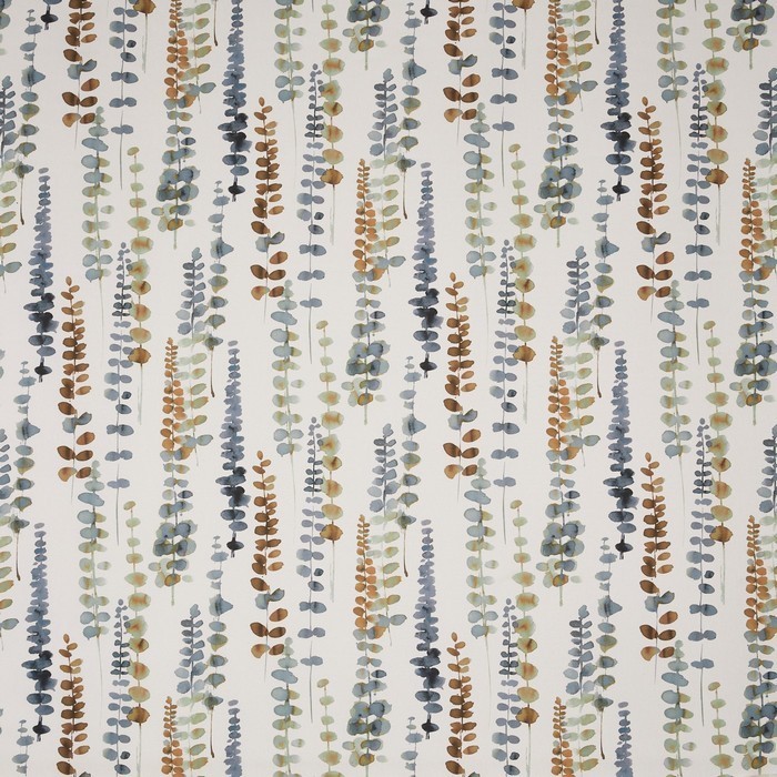 Santa Maria Indigo Fabric by Prestigious Textiles - Britannia Rose