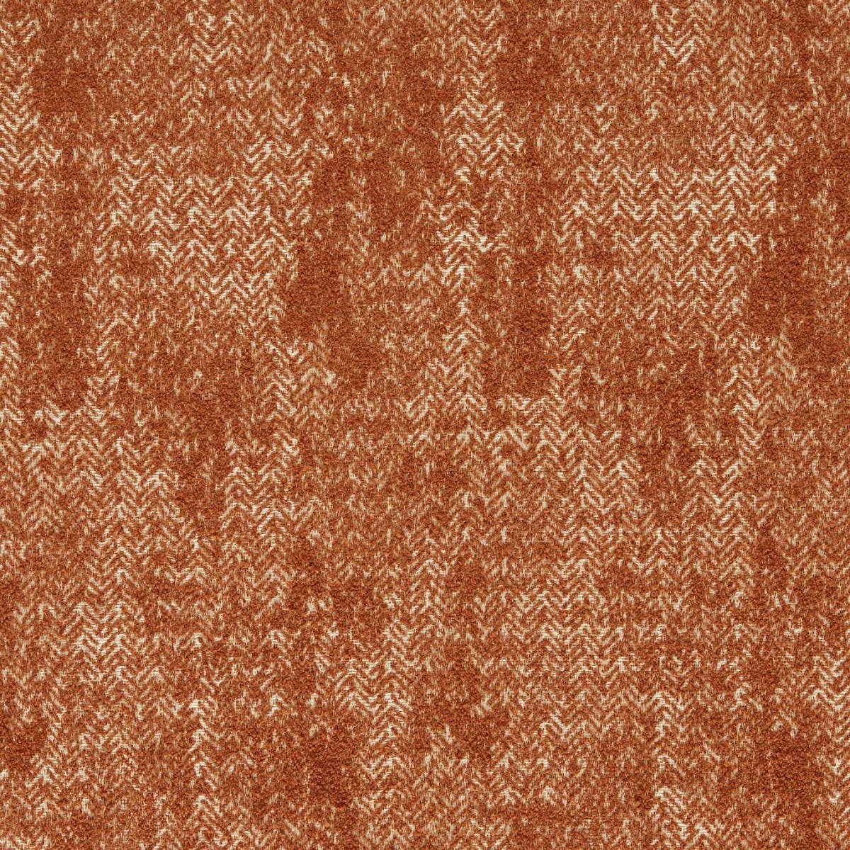 Bjorn Rust Fabric by Clarke & Clarke - Britannia Rose