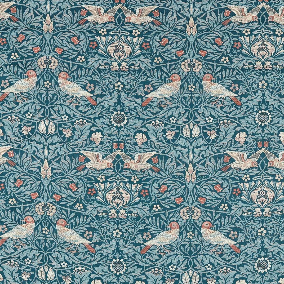 Bird Tapestry Webbs Blue by William Morris & Co. - Made to Measure ...