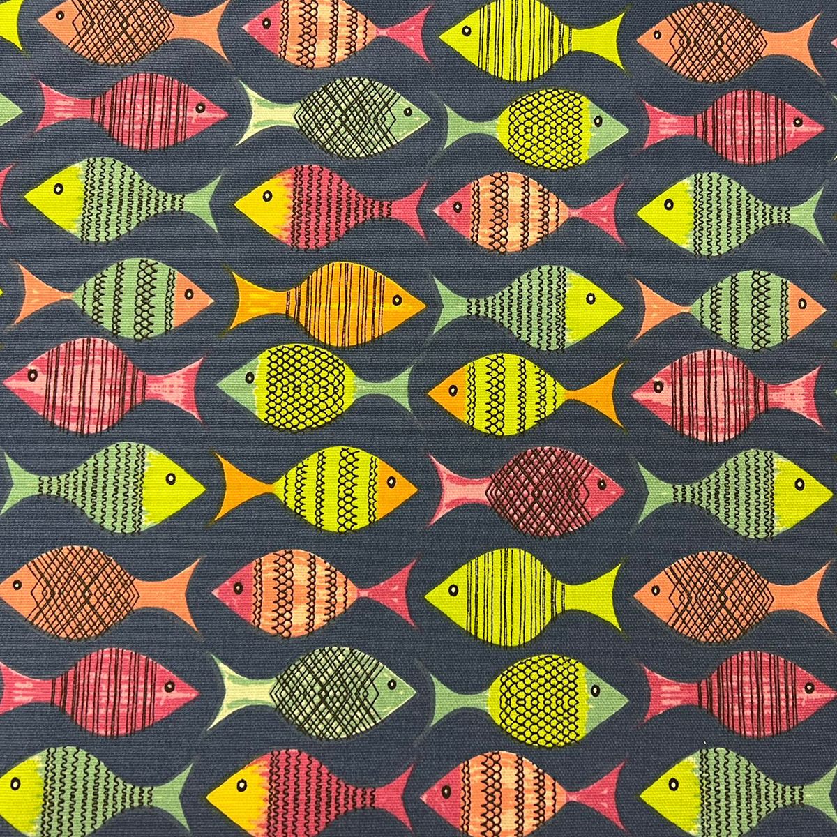 Go Fish Blue by Britannia Rose - Made to Measure Roman Blind ...
