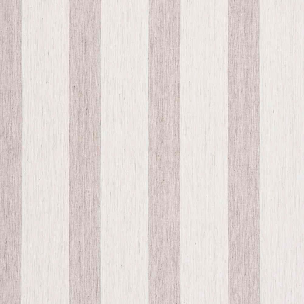 Rift Stripe Linen Sheer Garnet by Ian Mankin - Fabric By The Metre ...