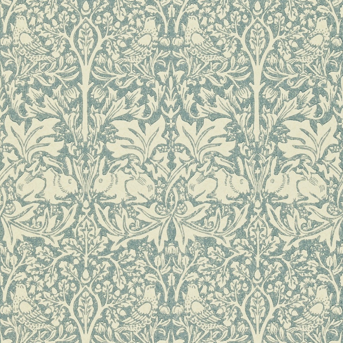 Brer Rabbit Slate / Vellum by William Morris & Co. - Wallpaper ...