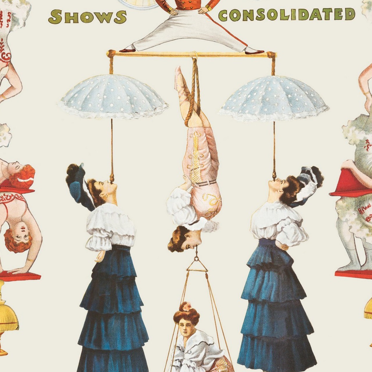 The Great Show Premium Mural by MINDTHEGAP - Wallpaper - WP20002 - Britannia Rose