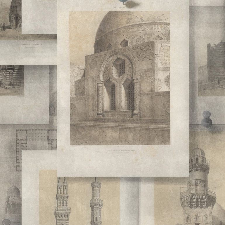 Arabian Monuments Mural by MINDTHEGAP - Wallpaper - WP20073 - Britannia ...