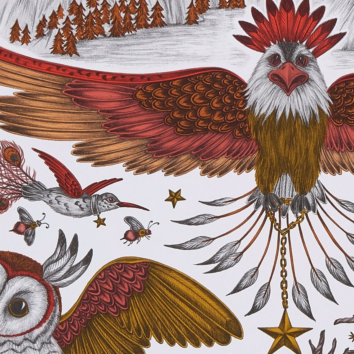Frontier Gold by Emma J Shipley - Wallpaper - W0116/02 - Britannia Rose
